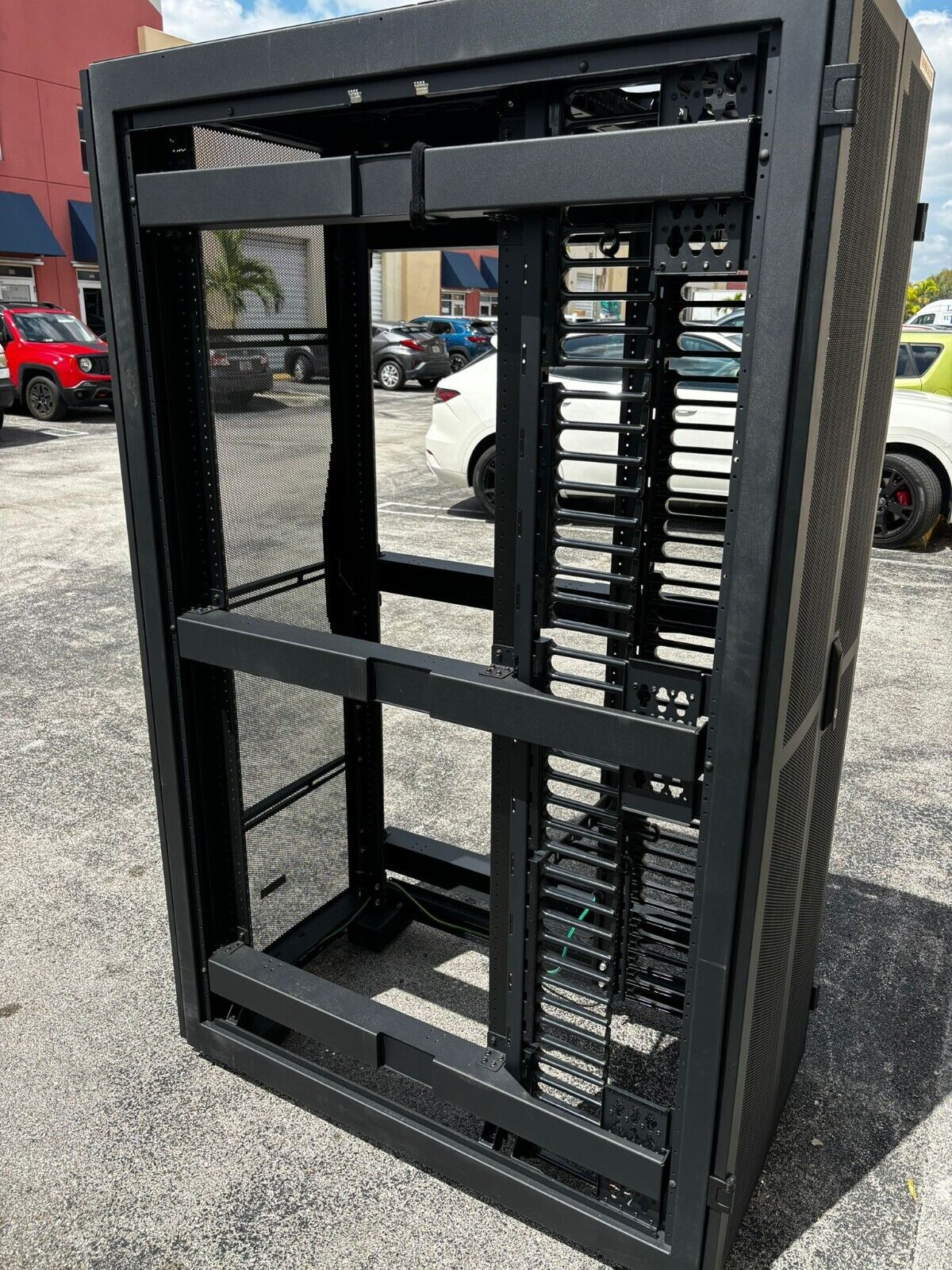 Panduit 42U Server Rack Cabinet Enclosure 700mmx42RUx1200mm - DaBergy Inc.